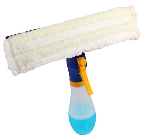 NECO Plastic Spray Window Cleaner Wiper (Blue) - Car And Bike Care