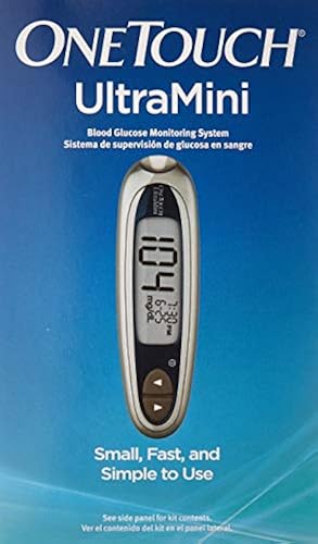 OneTouch Ultra Mini Blood Glucose Monitoring System, Silver Moon in ...