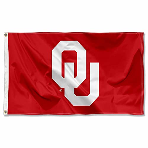 OU Oklahoma Sooners University Large College Flag | Pricepulse
