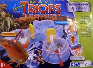 Maxi Triops Prehistoric Creatures Science & Play Set Clementoni: Amazon ...