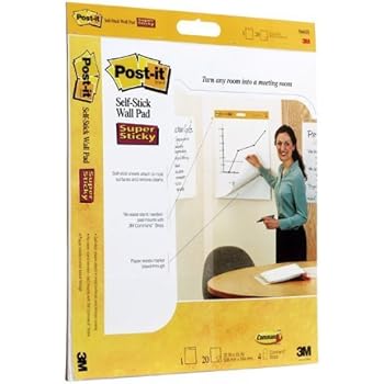Amazon.com : Post-it Big Pad, 11 in x 11 in, Bright Yellow, 30 Sheets ...
