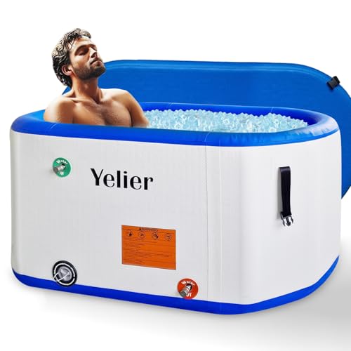 YELIER Ice Bath Tub for Post-Workout Recovery. Portable Cold Therapy ...