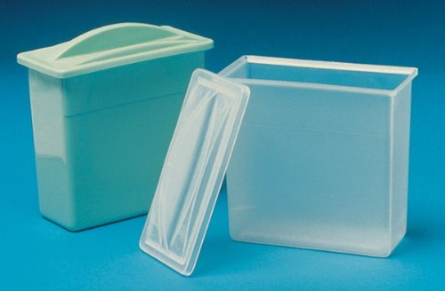 Tissue-Tek Slide Staining Set, Staining Dish, Green (Cs. of 12 ...