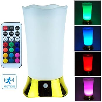 ZEEFO Retro LED Night Light Wireless PIR Motion Sensor, Activated Step ...