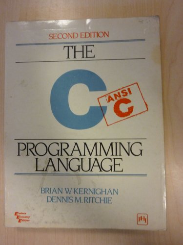  PDF The C Programming Language Pdf Download Full Ebook