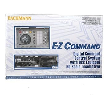 Amazon.com: Bachmann E-Z Command DCC Controller Plus DCC Equipped HO Loco, USRA 0-6-0 Steam Loco ...