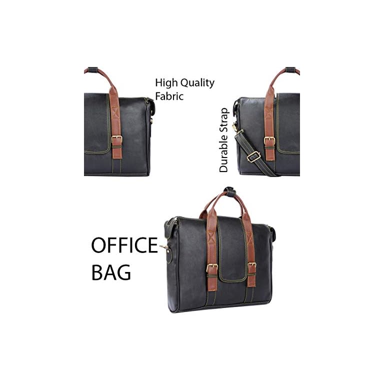 Bagneeds 17 inch Laptop Bag Case Expandable Briefcases for Men Computer ...