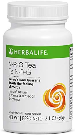 Herbal N-R-G Nature's Raw Guarana Tea Mix 2.12 Fl Oz Caffeine Energy ...