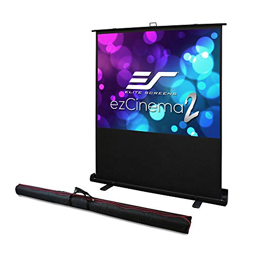 Elite Screens ezCinema 2, 120-inch 4:3 Aspect Ratio Portable Manual ...
