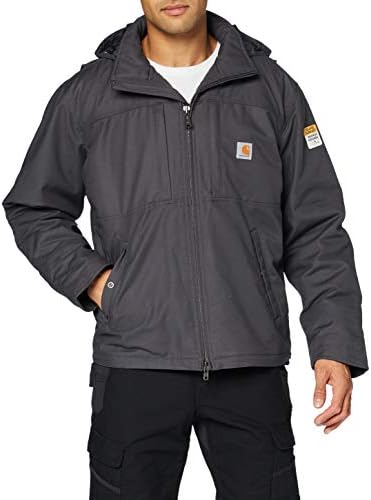 Carhartt mens Full Swing Cryder Jacket (Rgular and Big & Tall Sizes) Outerwear, Shadow, XX-Large ...