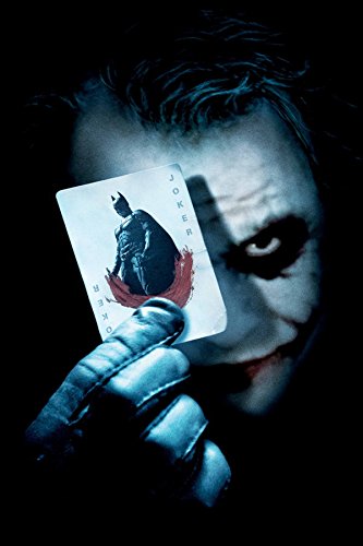 Buy CGC Huge - DC The Dark Knight Joker Textless Movie - (12" x 18 ...