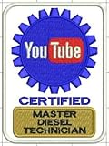 Amazon.com: Youtube CERTIFIED Master Automobile Technician patch (3"x4 ...