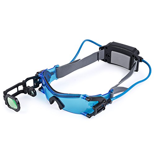 Spy Gear Spy Night Goggles - Features Lighted Blue Lenses, Retractable ...
