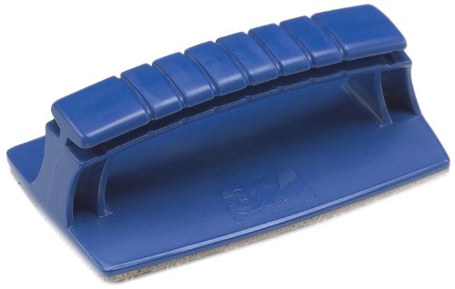 3M Insta Lok Hand Block 952 Hook and Loop Attachment Pack of 1 Blue 5-3 ...