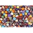 Amazon.com: Mega Marbles SET OF 48 ASSORTED BULK - 1/2" PEEWEE MARBLES ...