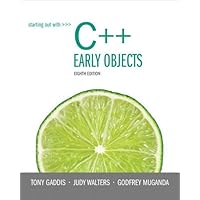 Amazon.com: Starting Out with C++: Early Objects (9th Edition ...