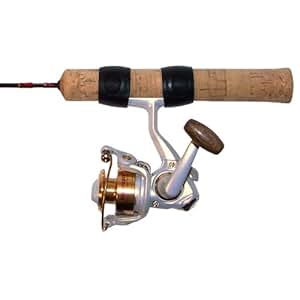 Amazon.com: Pflueger Medium Microspin Ice Combo (30-Inch): Sports ...