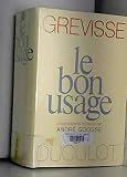 Amazon.com: Le Bon usage 2017 - reference de grammaire francaise ...
