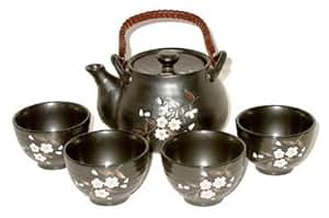Amazon.com | Cherry Blossom Japanese Tea Set: Tea Services: Tea Sets