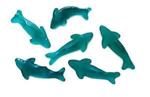 Amazon.com : Gustaf's Blue Raspberry Gummi Dolphins (2.2Lb(1kg ...