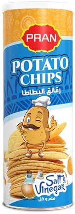 PRAN Salt and Vinegar Flavor Potato Chips 160 g price in UAE | Amazon ...