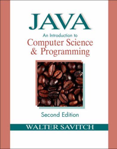 Java: an Introduction to Computer Science and Programming with Pin Card ...