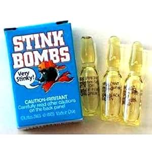 Amazon.com: Stink Bombs Box of 3 Glass Viles: Beauty