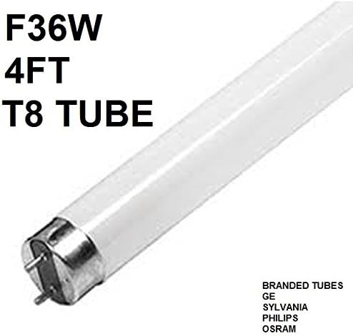 F36w 4ft T8 Fluorescent tube 840 cool white GE 33986: Amazon.co.uk ...