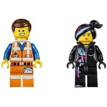Amazon.com: Lego Movie Emmet & Wyldstyle Minifigures Set: Toys & Games