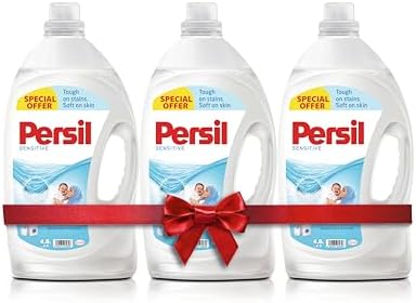 Persil Sensitive & Baby Liquid Laundry Detergent, Pack Of 3 X 4.8 ...