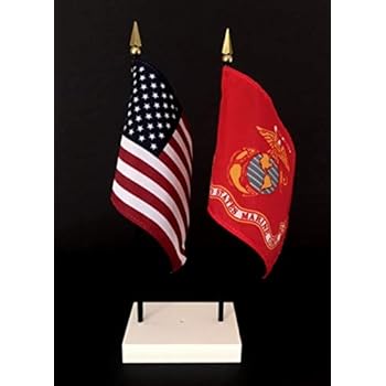 Amazon.com: Made in The USA!! 12 American and 12 United States Marine ...