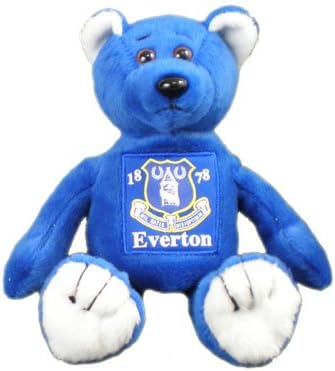Everton FC Official Beanie Teddy Bear: Amazon.co.uk: Toys & Games