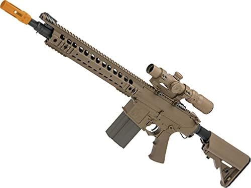 Evike Airsoft - ARES Knights Armament Licensed SR25-M110K Airsoft AEG ...