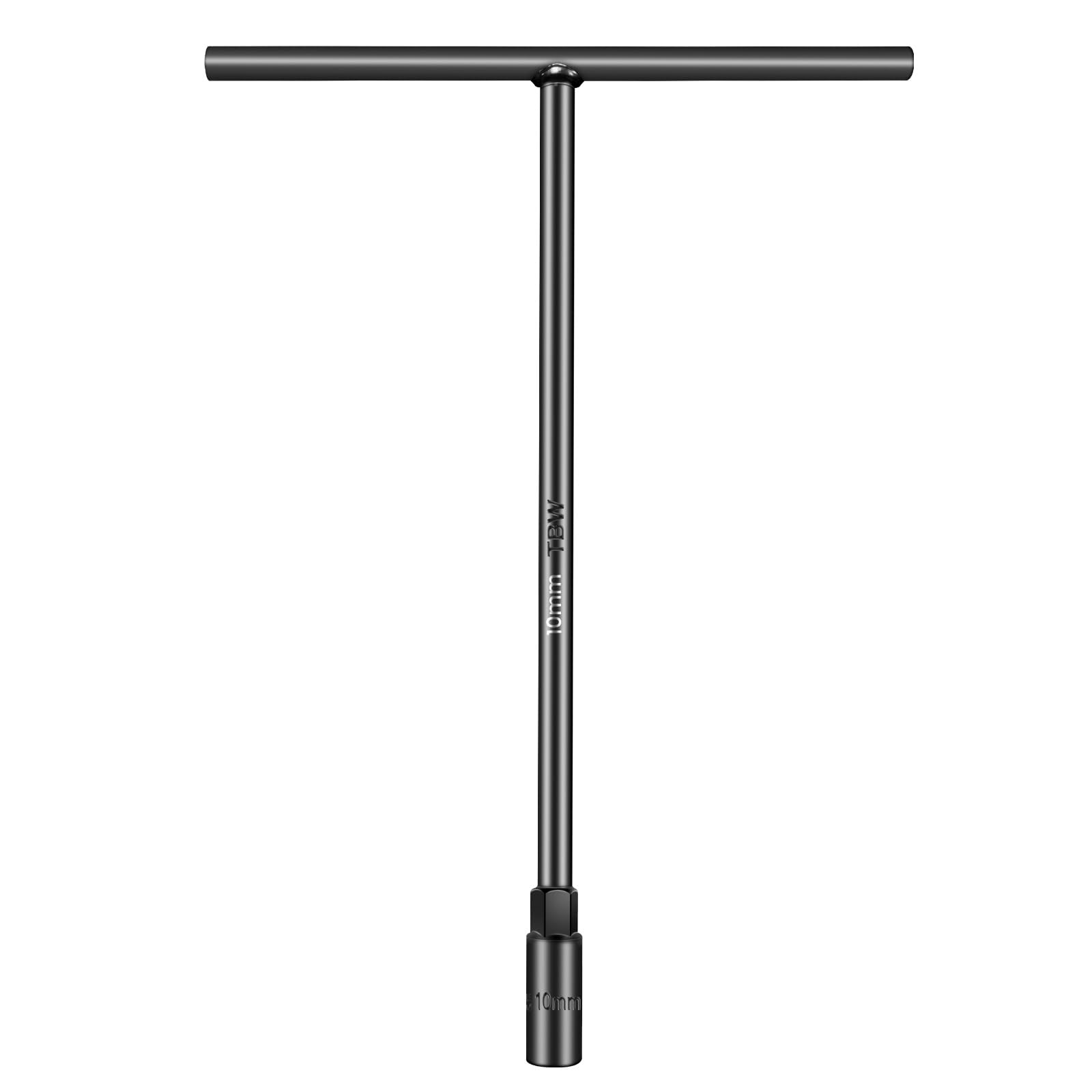 Upenjok T-Handle Wrench Socket 10mm, 6-Point T Wrench Set Metric Size ...