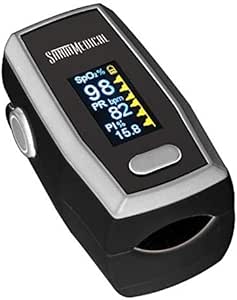 Amazon.com: Santamedical Generation 2 Fingertip Pulse Oximeter with Batteries and Lanyard ...