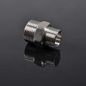 Amazon.com: Metric Fitting Male M12 M12X1.25 to 3/8" NPT Pipe Adapter Gauge Meter: Automotive