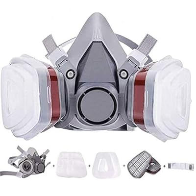 Reusable Half Face Cover Respirator with Replaceable Nepal | Ubuy