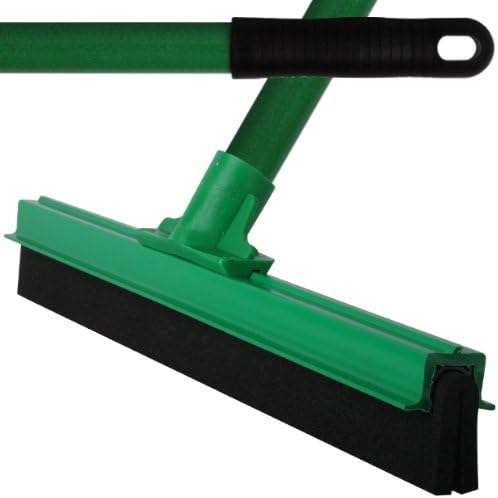Vert Raclette de nettoyage professionnelle pour sols durs poignée ...