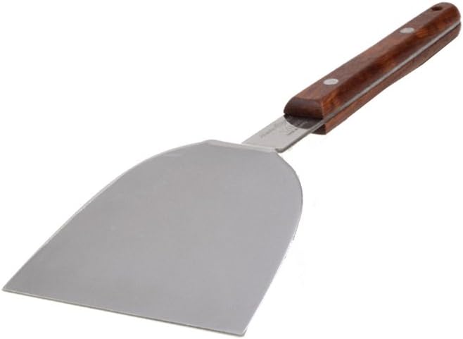 AmgateEu 9 Inch Stainless Steel Teppanyaki Turner & Barbecue Spatula ...