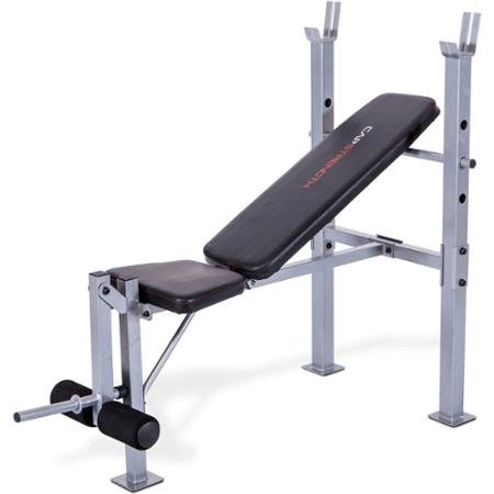 CAP Strength Standard Weight Bench with Leg Developer
