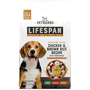 Amazon.com: PetGuard LifeSpan Dry Dog Food, 8-lb bag: Pet Supplies