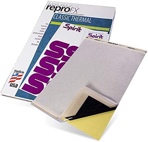 Spirit Thermal A4 Tattoo Transfer Paper (100 Sheets) – BigaMart