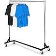 Amazon.com: Only Hangers Commercial Grade Rolling Z Rack with Nesting ...
