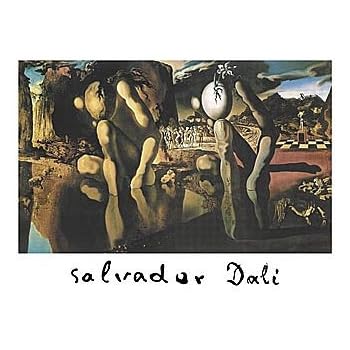 Amazon.com: (40x60) Salvador Dali (Metamorphosis of Narcissus, Huge ...