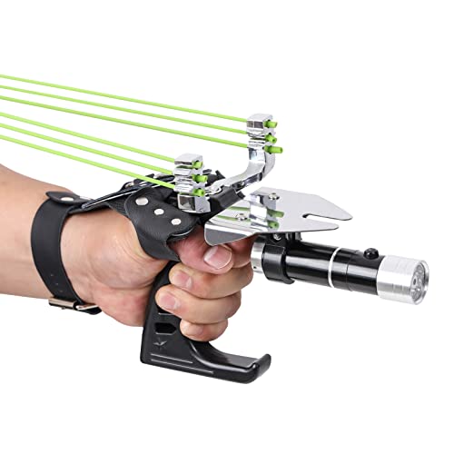 Slingshots for Adults - Stainless Hunting Laser Slingshot Wrist Rocket ...