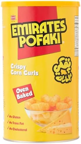 EMIRATES POFAKI Mr Krisps Cheese Crispy Corn Curls Can, 80 gm price in ...