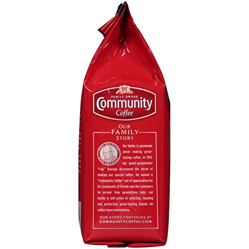 Community Coffee Toasted Hazelnut Flavored Medium Roast Premium Ground ...