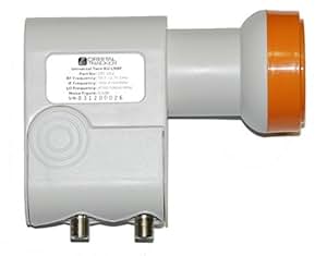 Amazon.com: New Dual Standar Linear LNB KU-Band LNBF FTA Satellite Dish ...