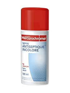 Amazon.com : Mercurochrome Colorless Antiseptic 100ml : Skin Care ...