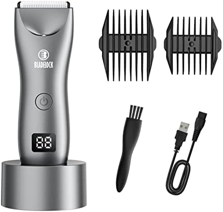 Groin Body Hair Trimmer Ball Shaver for Men,Replaceable Ceramic Blade ...